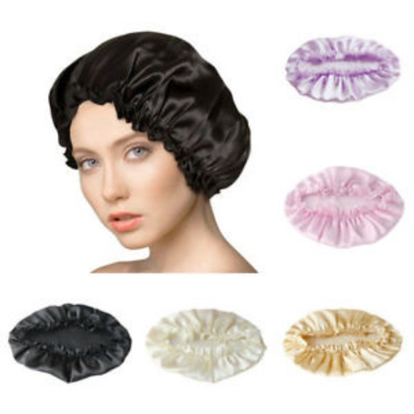 Accessories | Satin Sleep Hair Bonnet Pink | Poshmark